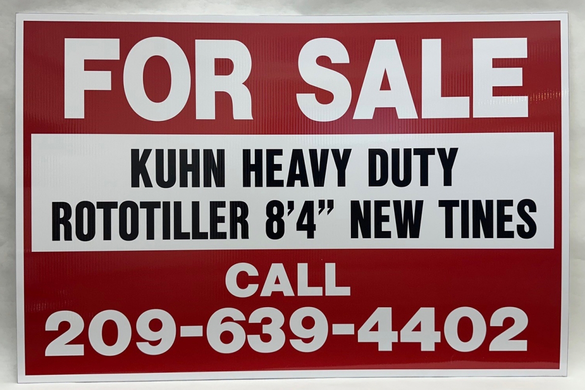 Coroplast Bootleg Signs | SIGNCO | Our Signage Products